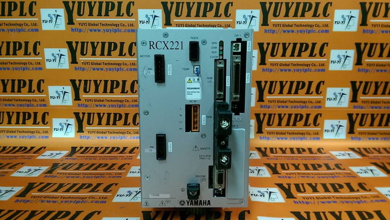 YAMAHA RCX221 2-AXIS ROBOT CONTROLLER - 裕益科技自動化設備可程式編碼器PLC分散式控制系統DCS